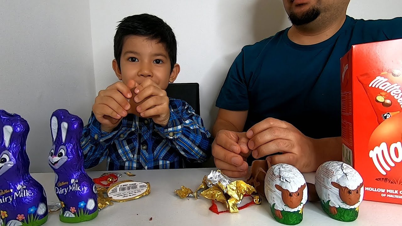 Lindt Gold bunny milk, Matesers Egg, Milky Way Eggs, chocolate for kids ...