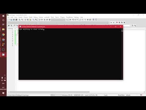This is how you clear the Command Prompt/Screen in C programming - YouTube