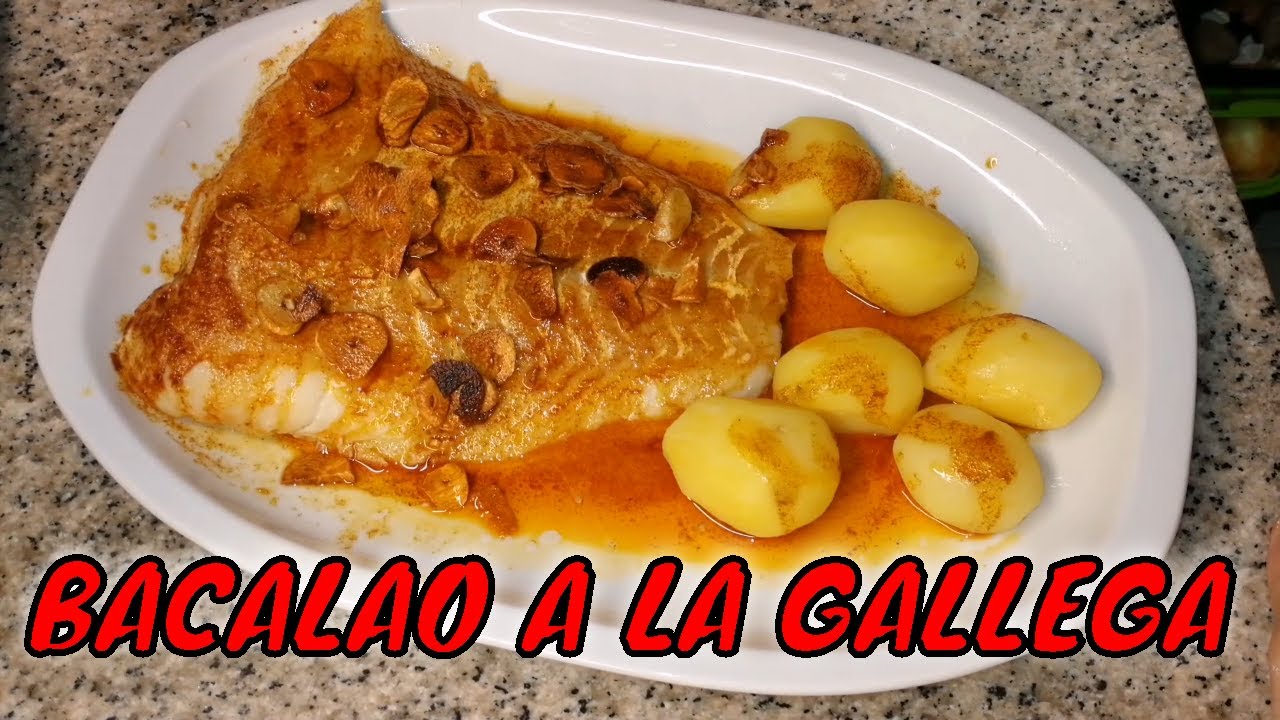🐟🐟🐟BACALAO A LA GALLEGA🐟🐟🐟MARUCA O MERUCA A LA GALLEGA🐟🐟🐟RECETA PARA ...