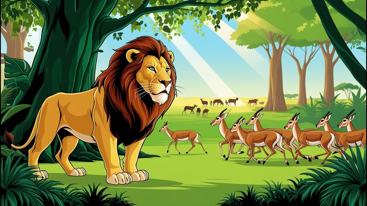 Leo the Lion Learns Patience | Short Moral Story for Kids - YouTube