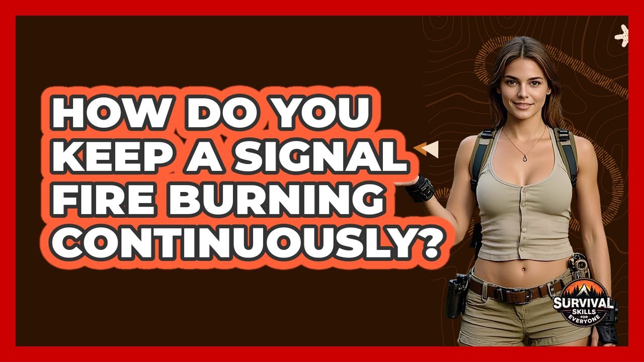 How Do You Keep A Signal Fire Burning Continuously? - YouTube