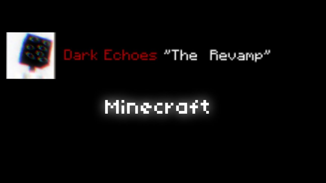 Minecraft //Dark Echoes :) 💀👀 - YouTube