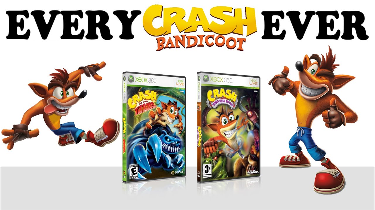 Every Crash Bandicoot + Gameplay for XBOX 360 - YouTube