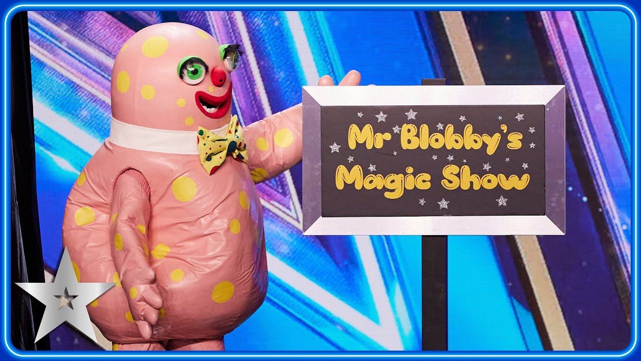 Mr Blobby's CHAOTIC magic show! | BGTeaser | BGT 2023 - YouTube
