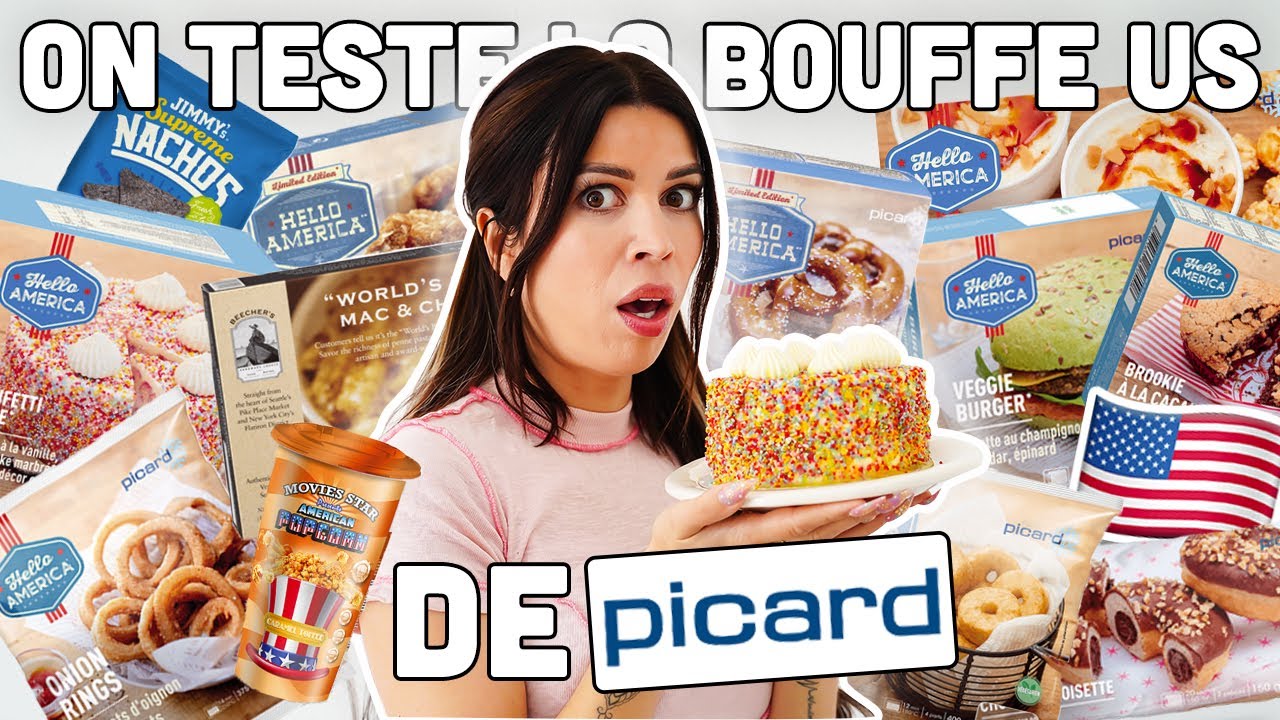 On teste la bouffe US de PICARD (VLOG) - YouTube