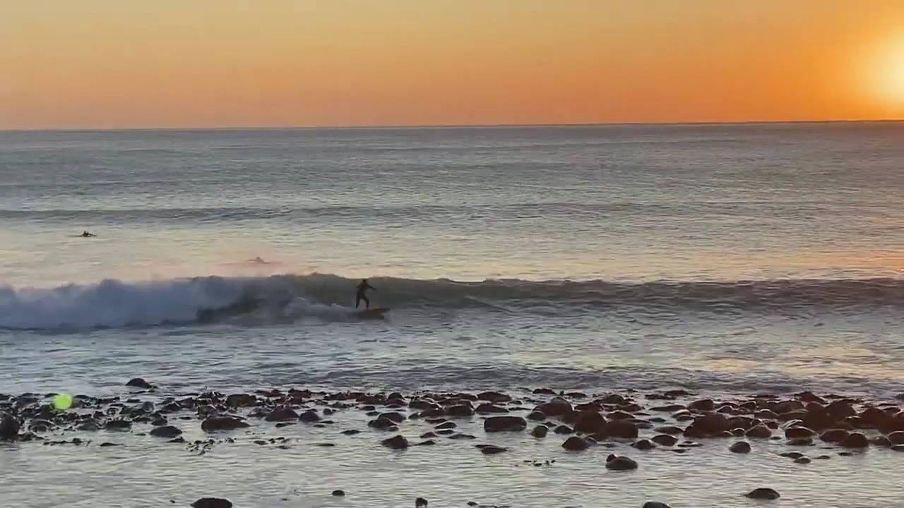 Surfing at Magnet Bay Banks Peninsula New Zealand 7/2/20 take 2 - YouTube