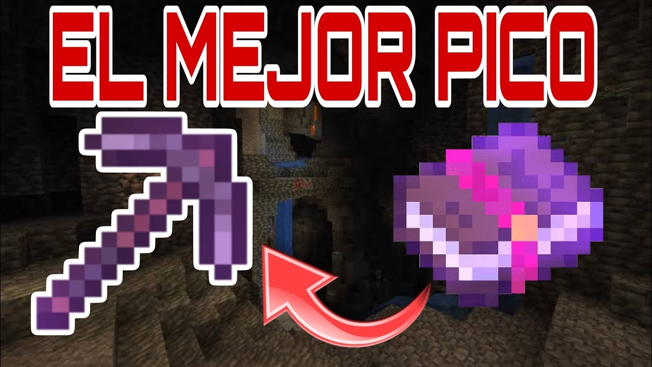 LOS MEJORES ENCANTAMIENTOS para EL PICO ⛏️ en MINECRAFT BEDROCK 🐱👍 ...
