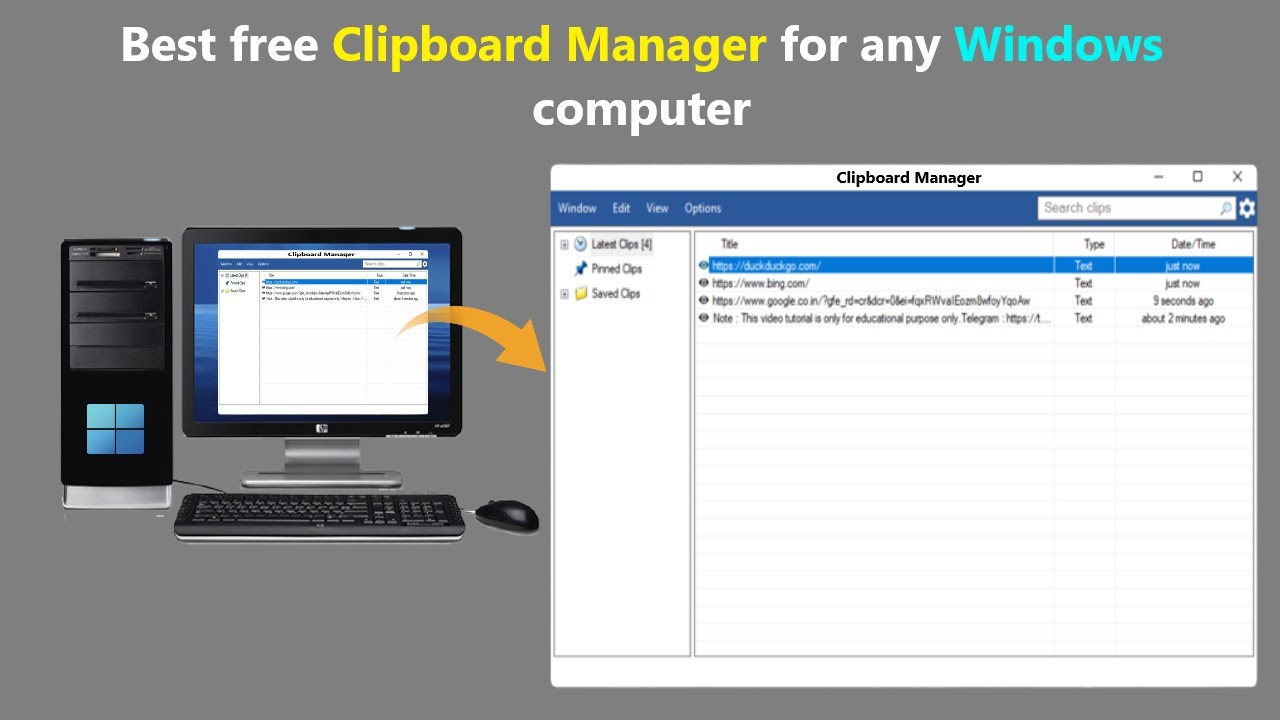 Best free Clipboard Manager for any Windows computer. - YouTube