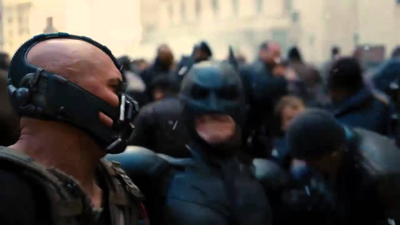 The Dark Knight Rises Second Bane Vs Batman Fight Hd Imax Youtube