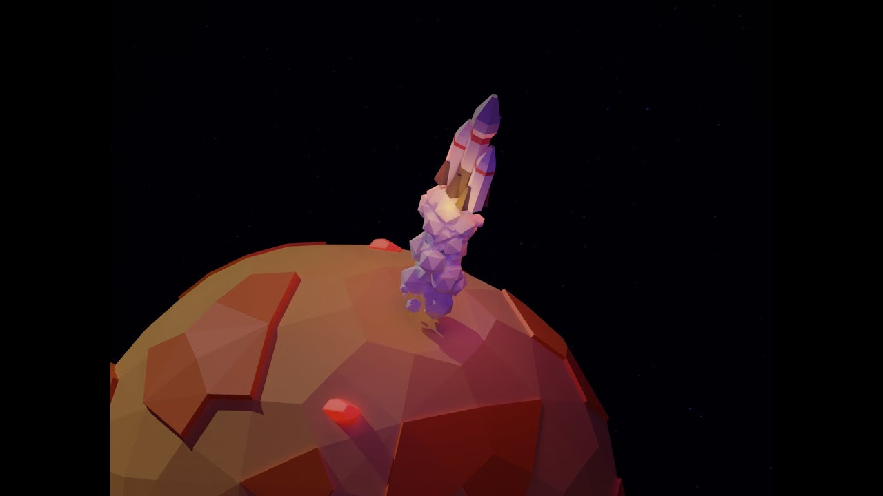 Rocket Launch on Mars - 3D Animation - YouTube