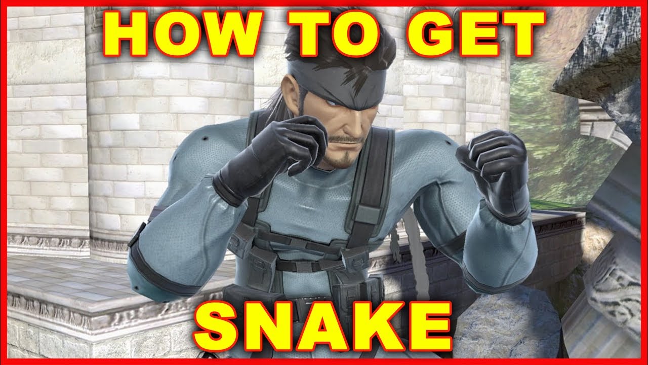 Super Smash Bros Ultimate: How to Unlock Solid Snake - YouTube