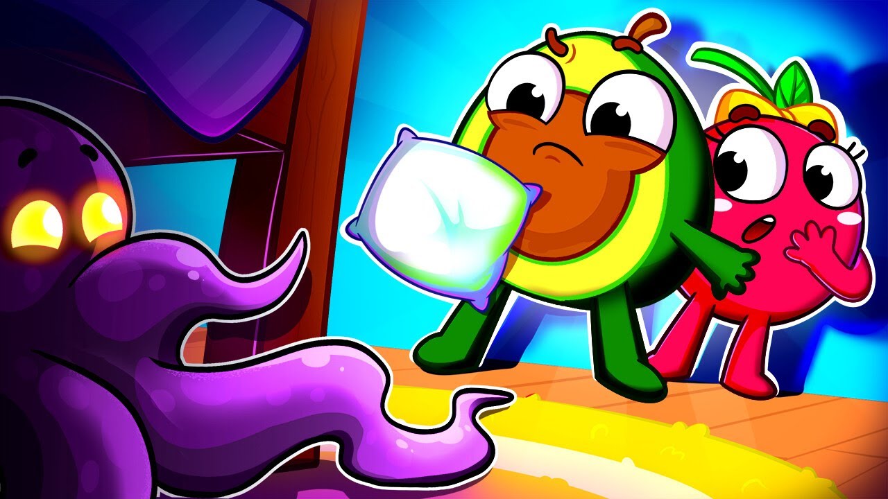 Something In The Dark 🚨👮‍♀️ II Kids Songs by VocaVoca Friends 🥑 - YouTube