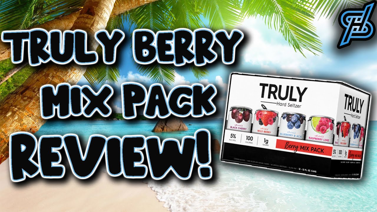 Truly Seltzer: Berry Mix Pack Review - YouTube