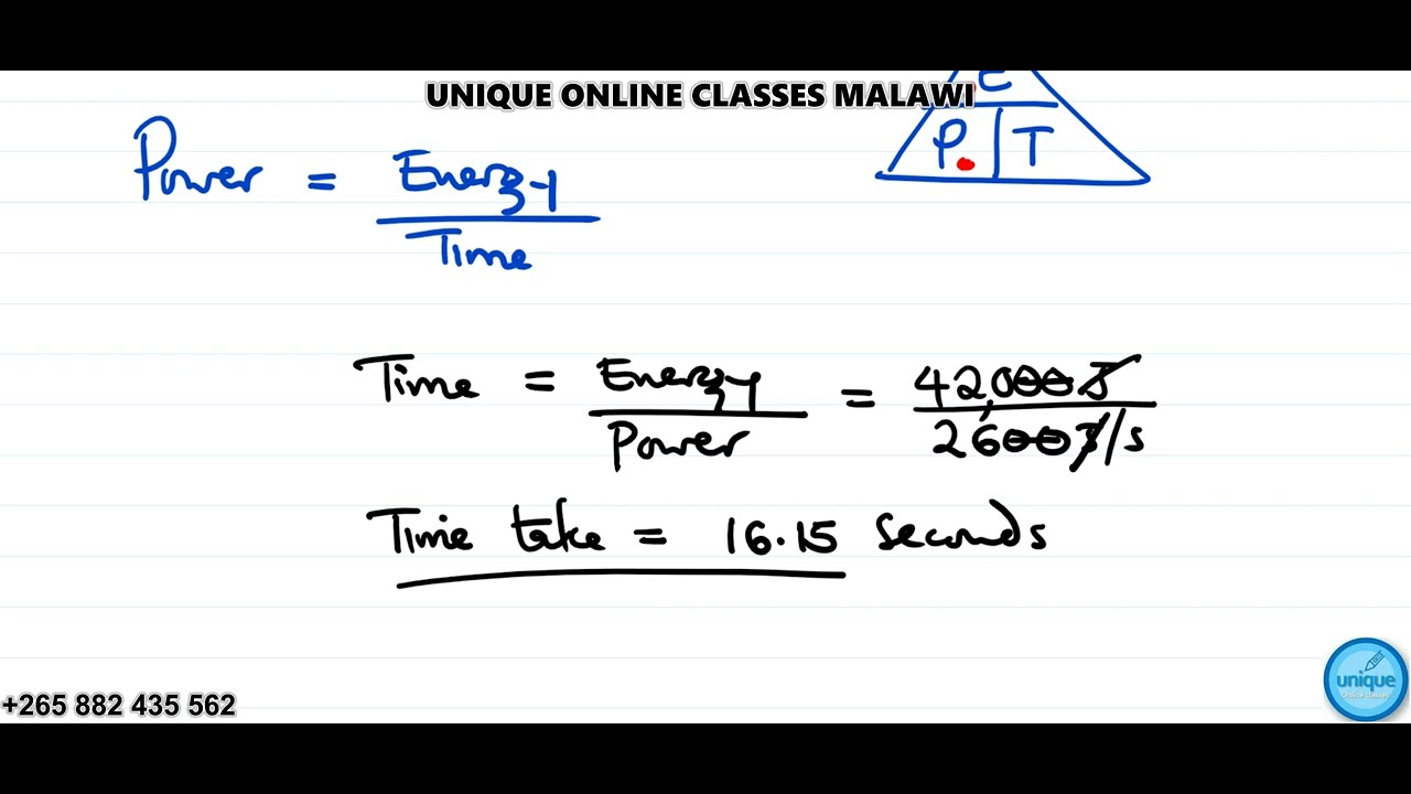 Form 4 - Physics electricity (solution unique part 2) - YouTube