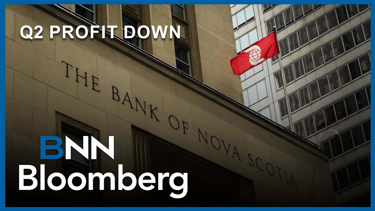 Bank of Nova Scotia misses Q2 EPS expectation - YouTube