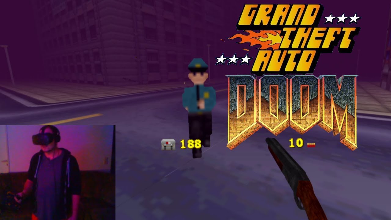 Grand theft Auto Doom in VR - GTA 1 Map as mod for Doom - YouTube