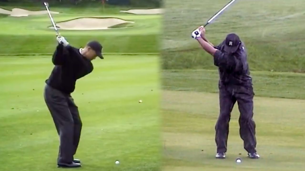 Tiger Woods Swing Front