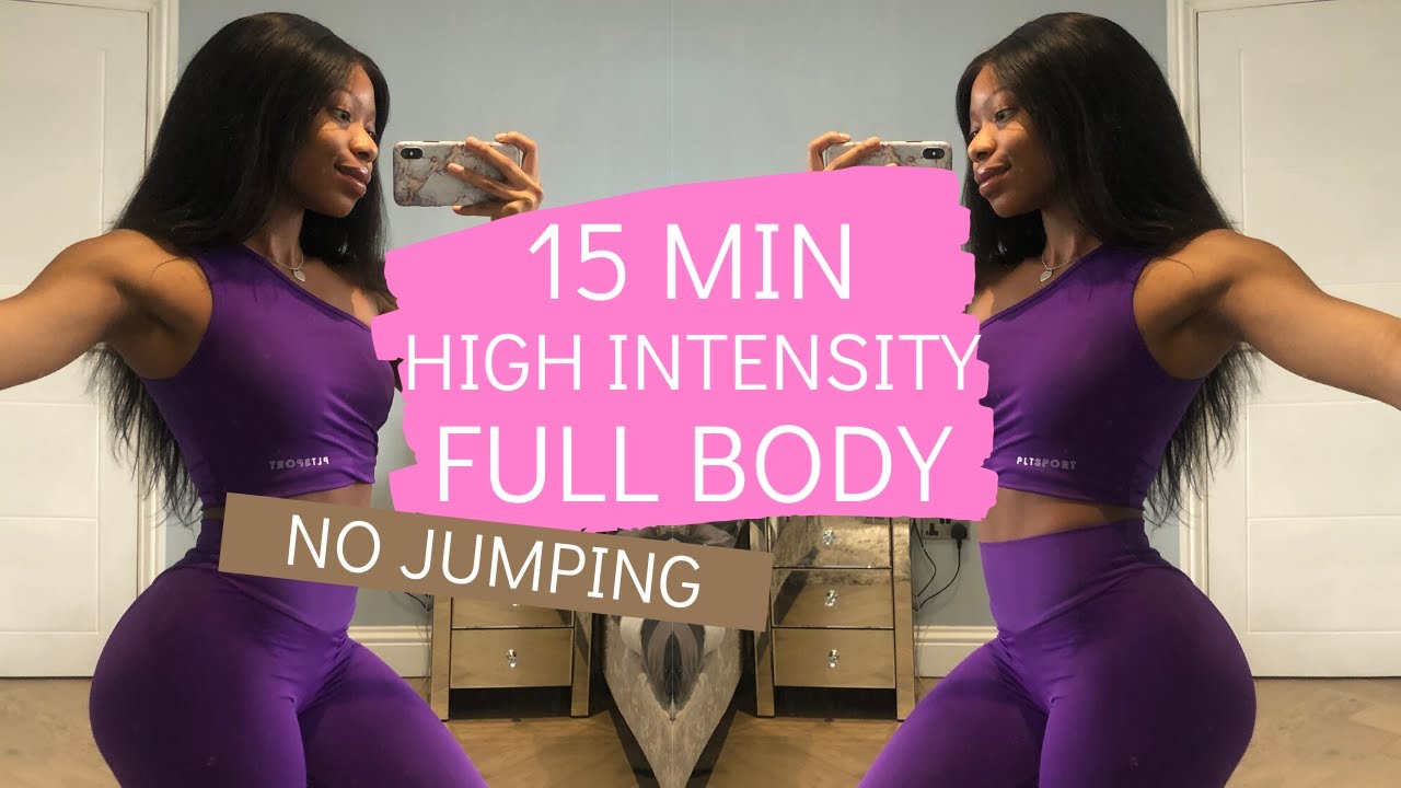 15 MINUTE LOW IMPACT FULL BODY HIIT WORKOUT | BURN FAT WITH NO ...