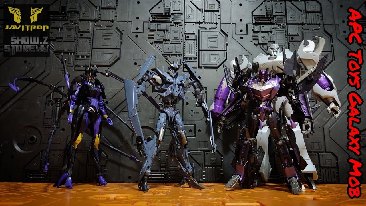 Review Transformers APC Toys Galaxy Mob Airforce Vehicon Purple Version ...