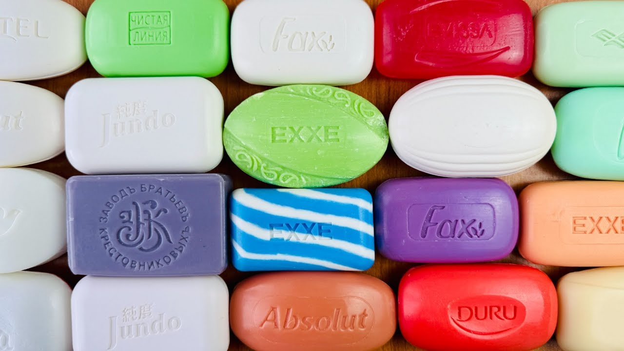 ASMR Soap/ 300 Soaps/ soap opening haul/ unpacking soap/ распаковка ...