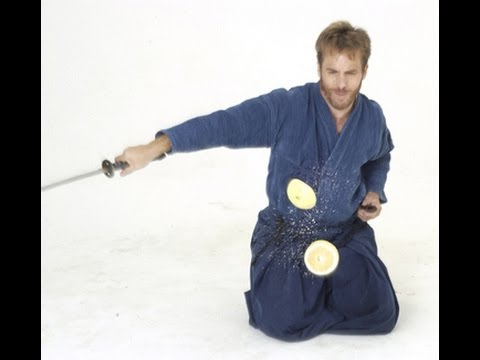 Shihan Dana Abbott Sword Training: Drop Cut Tutorial - YouTube