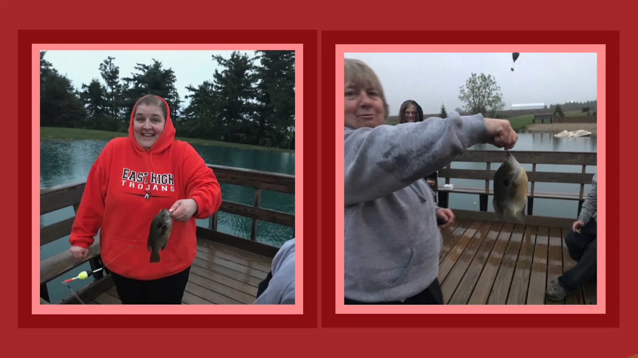 Iowa bluegill fishing - YouTube