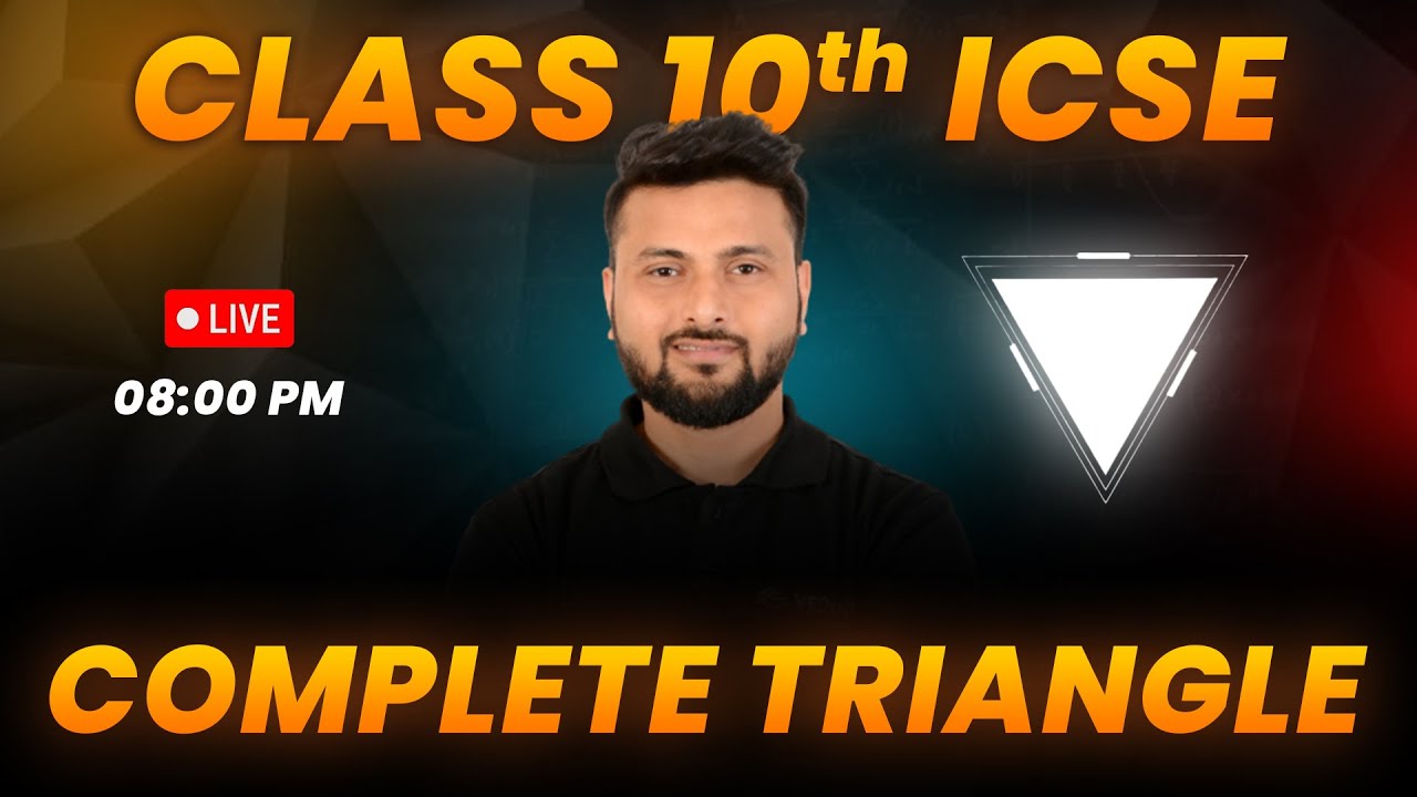 Complete Triangle | Complete Chapter Mind - Map | Triangle ICSE | Class ...