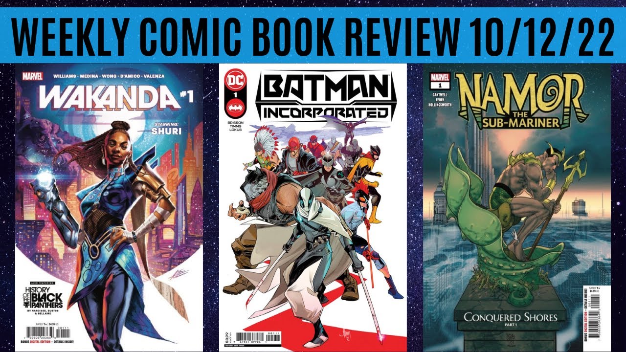 Weekly Comic Book Review 10/12/22 - YouTube