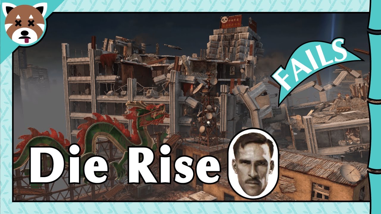 COD Zombies Fails: Die Rise (Richtofen - Uncut) - YouTube