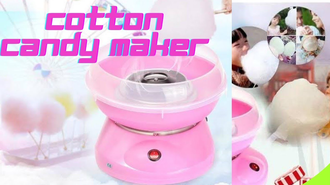 Cotton Candy Maker Machine Unboxing | Part-1 | Hawai Mithai Machine ...