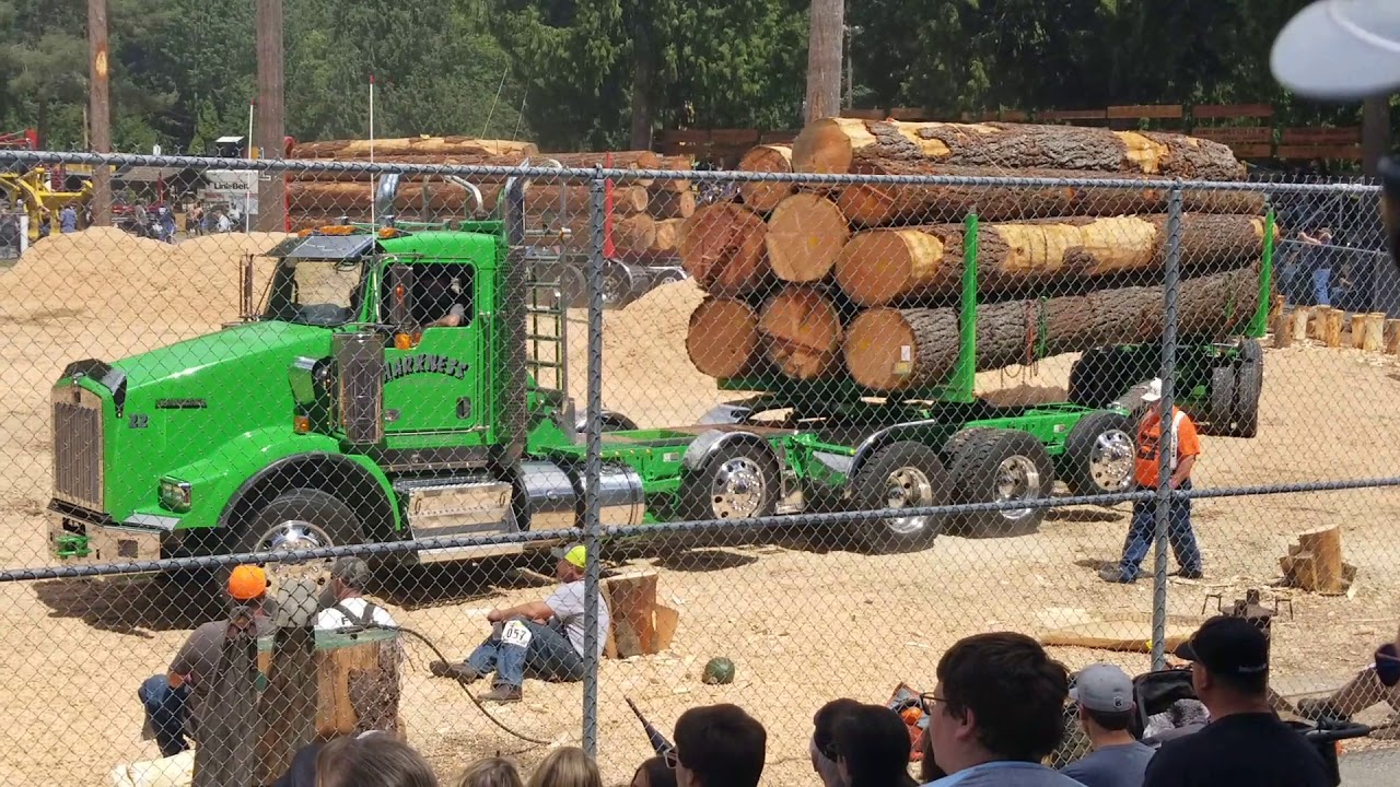 Deming log show Big trucks - YouTube
