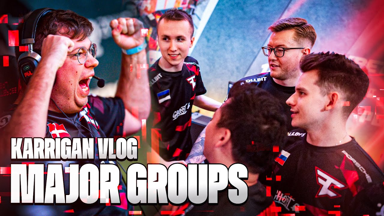 CS2 Major Groups Stage FaZe Vlog! - YouTube