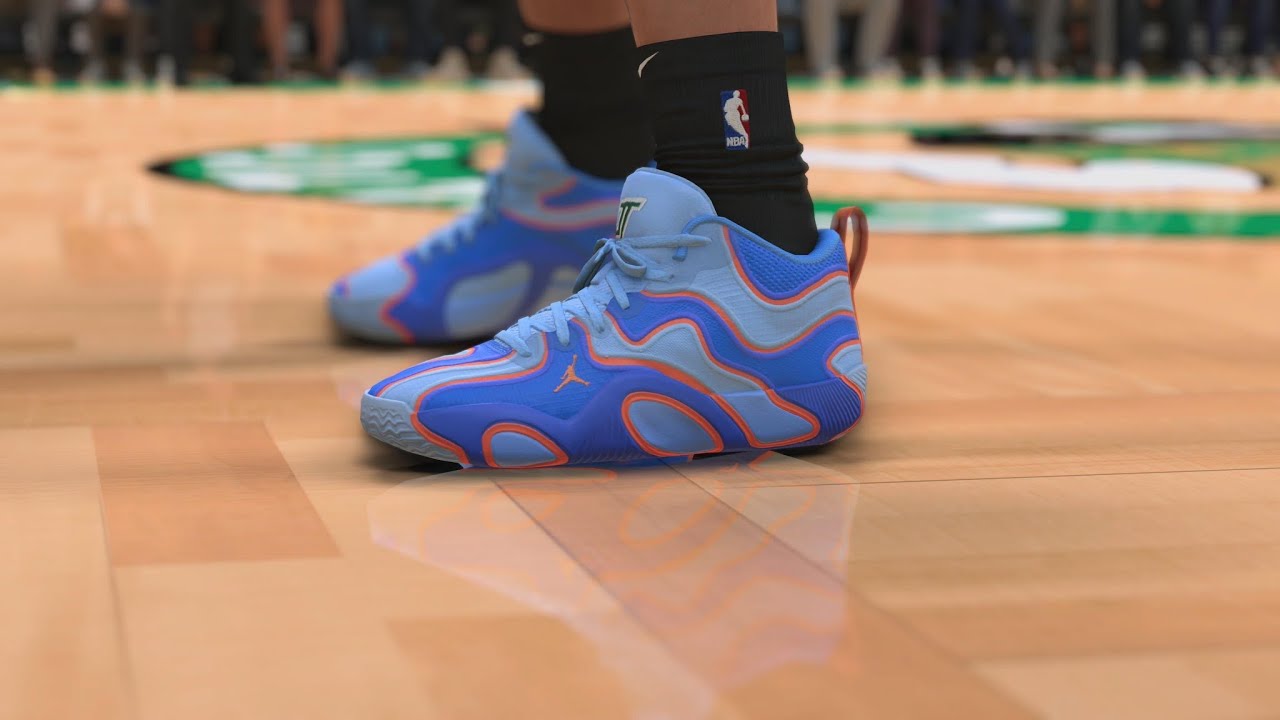 NBA 2K25 New Gen Shoe Creator Jordan Tatum 3 Florida Gators - YouTube