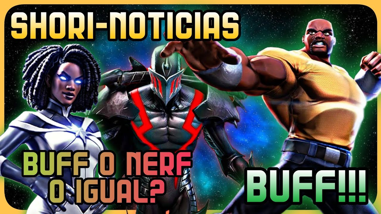 LUKE CAGE BUFF!!!!! | PHOTON Y VOX BALANCEOS, BUFF O NERF?? | MCOC ...