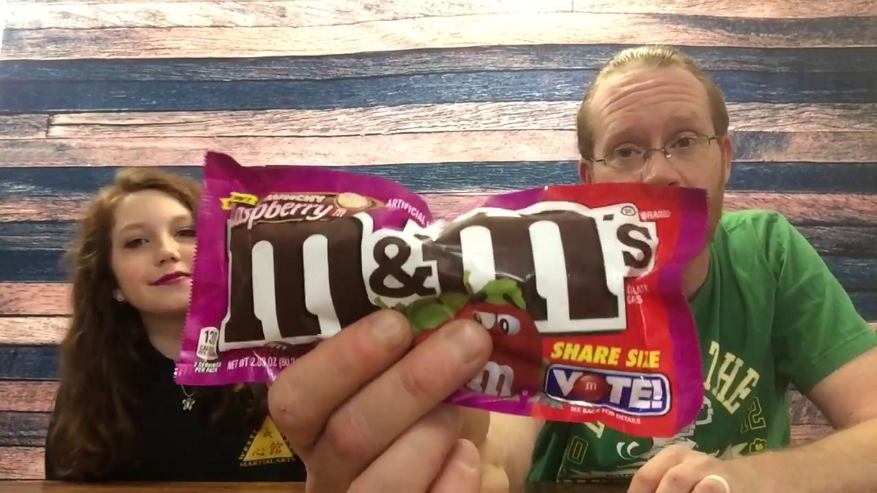 Episode 02 - Crunchy Raspberry M&M's Review - YouTube