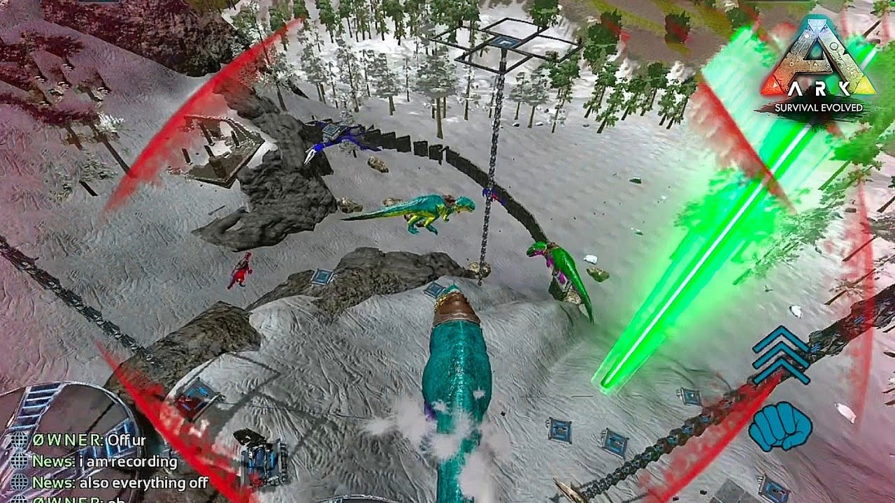 Defended the base and destroyed the fob Ark Mobile PvP - YouTube