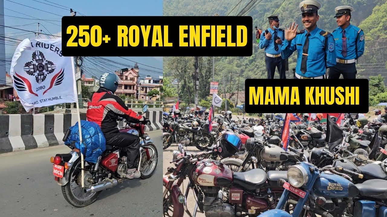 THE BIGGEST ENFIELD RIDE WITH 250+ ENFIELDERS ALL OVER 🇳🇵| VLOG BY ...