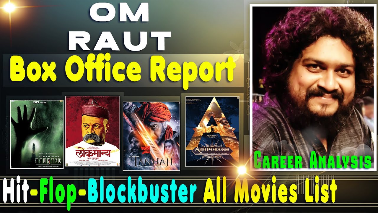 Director Om Raut Hit Career Analysis with Box Office Hit, Flop and ...