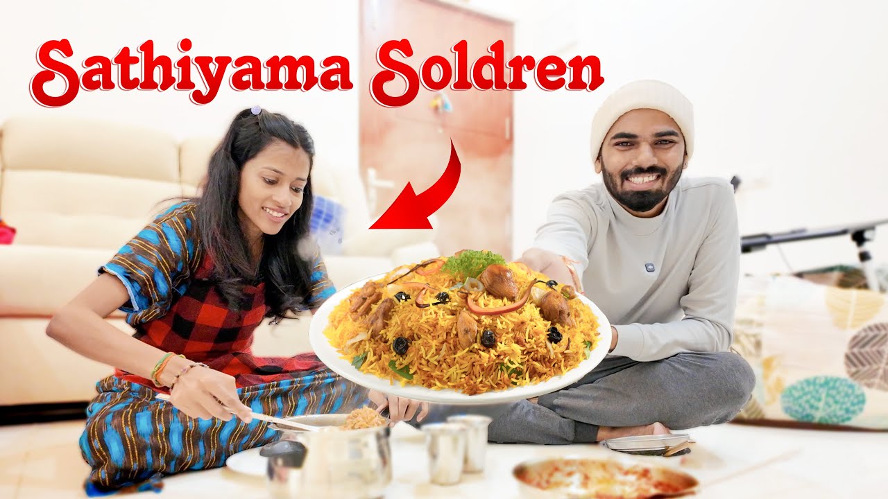 சத்தியமா Samayal Pannadhu Wife தான் 😱😜 ஆனா Cooking Done by Me 😂 | Oru ...