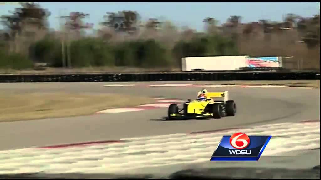 Racing teams test out track ahead of Indy Grand Prix of Louisiana - YouTube