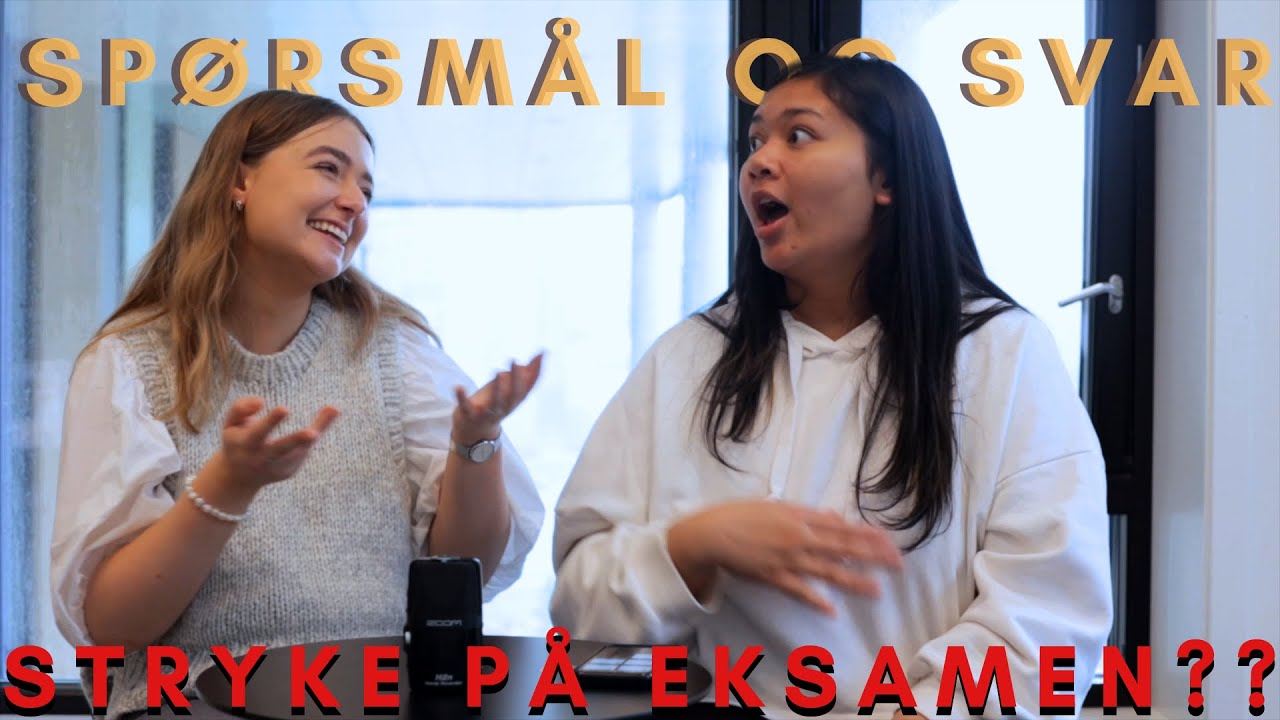 Q&A: Hvordan er mørketiden? Tips til fremtidige studenter og stryk på eksamen?? - YouTube
