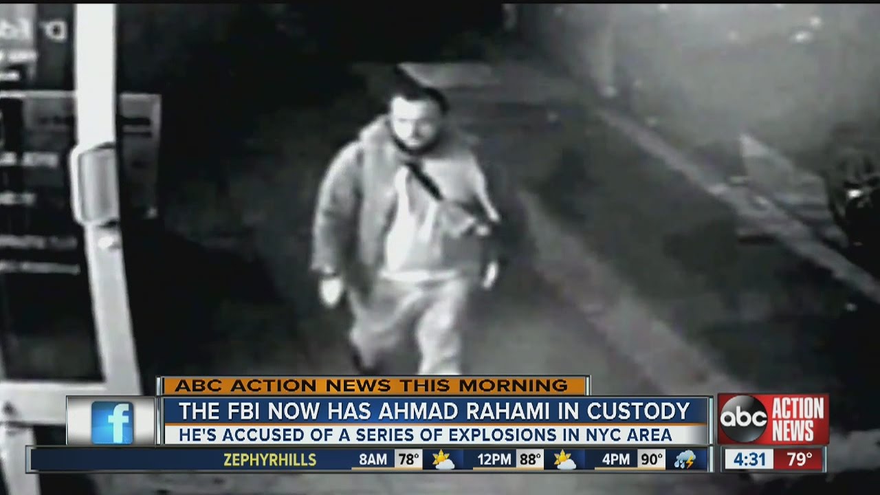 FBI: Ahmad Rahami is in custody - YouTube