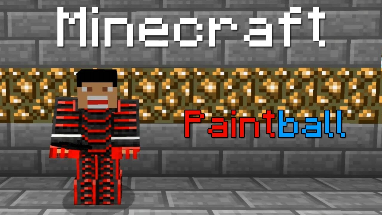 [Minecraft]Paintball - YouTube