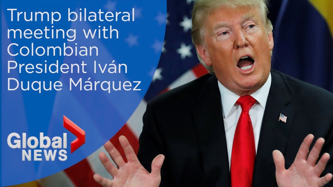 Trump meets with Colombia’s president Iván Duque - YouTube