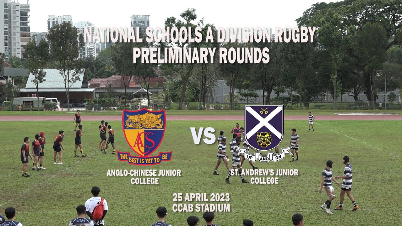 2023.04.25 A Div Rugby Preliminary Rounds - ACJC vs SAJC - YouTube