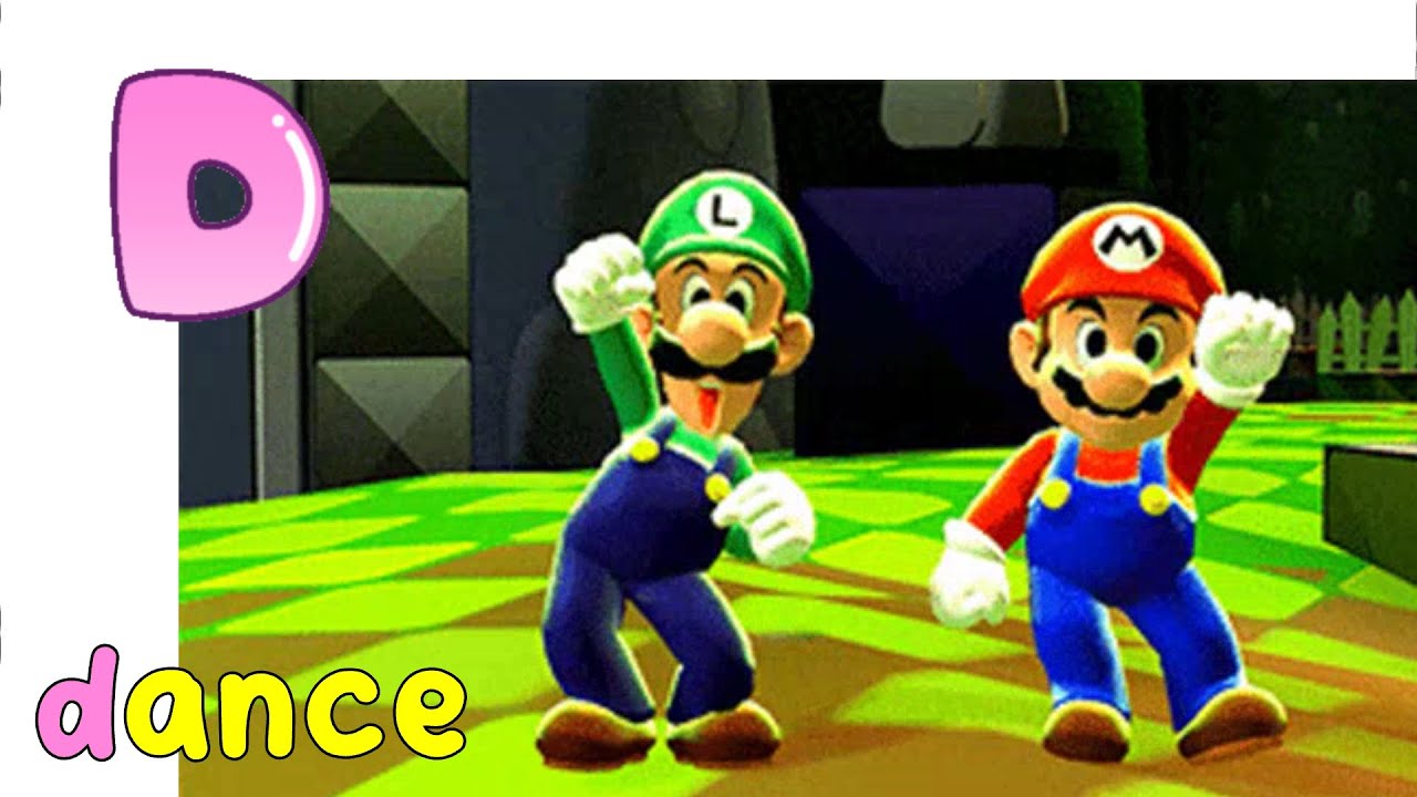 The Dancing Mario Bros. Phonics Song | #kidzstation - YouTube