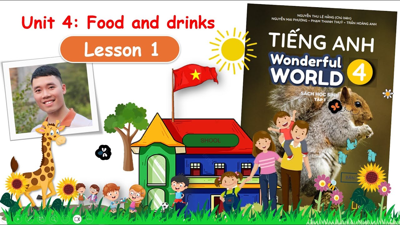English 4 - Wonderful World - Unit 4 - Lesson 1 - Sách mới kèm hướng ...