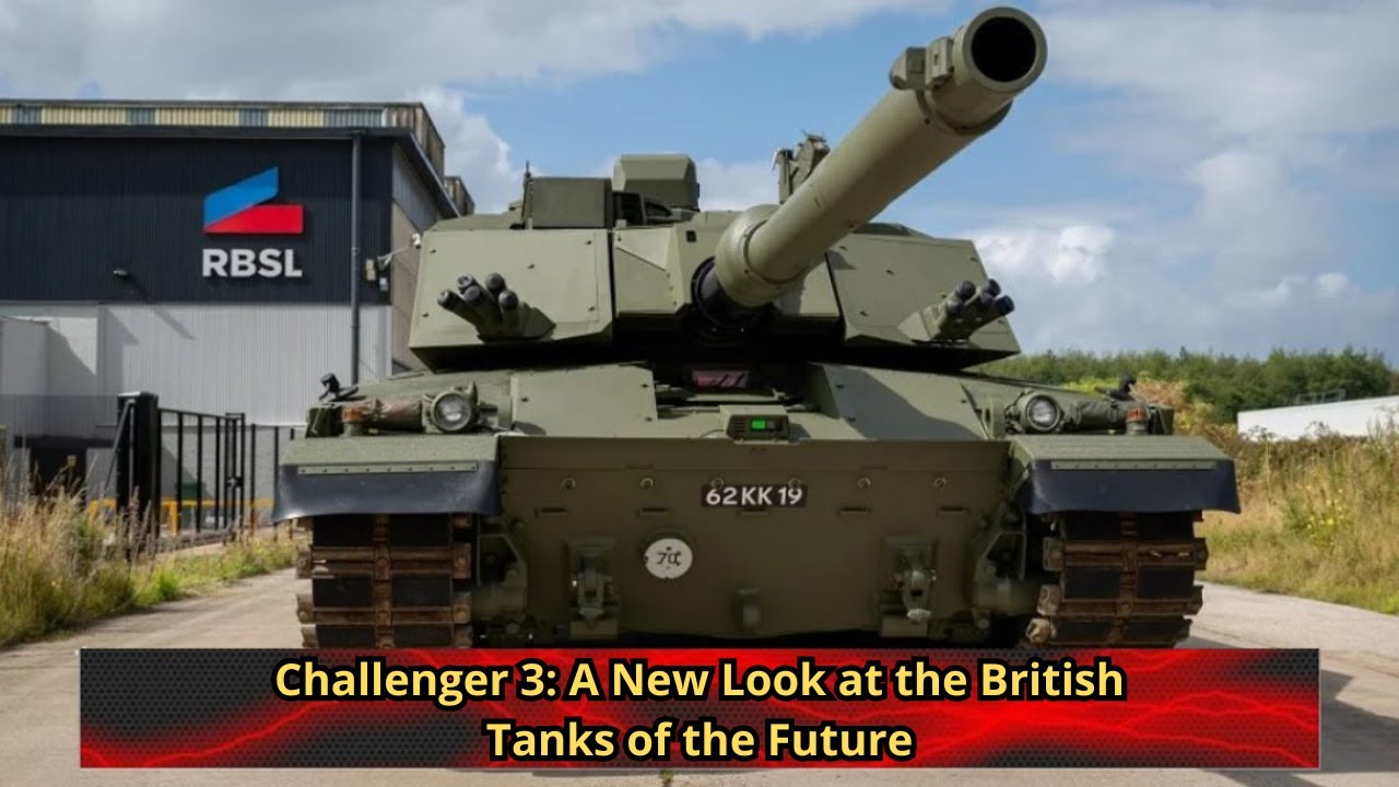 Challenger 3 A New Look at the British Tanks of the Future - YouTube