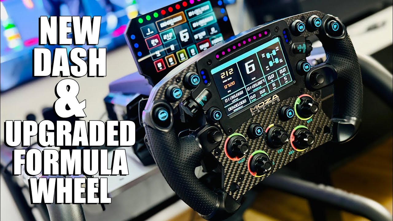 Differences & Upgrades - MOZA FSR2 Formula Wheel & CM2 Racing Dash ...