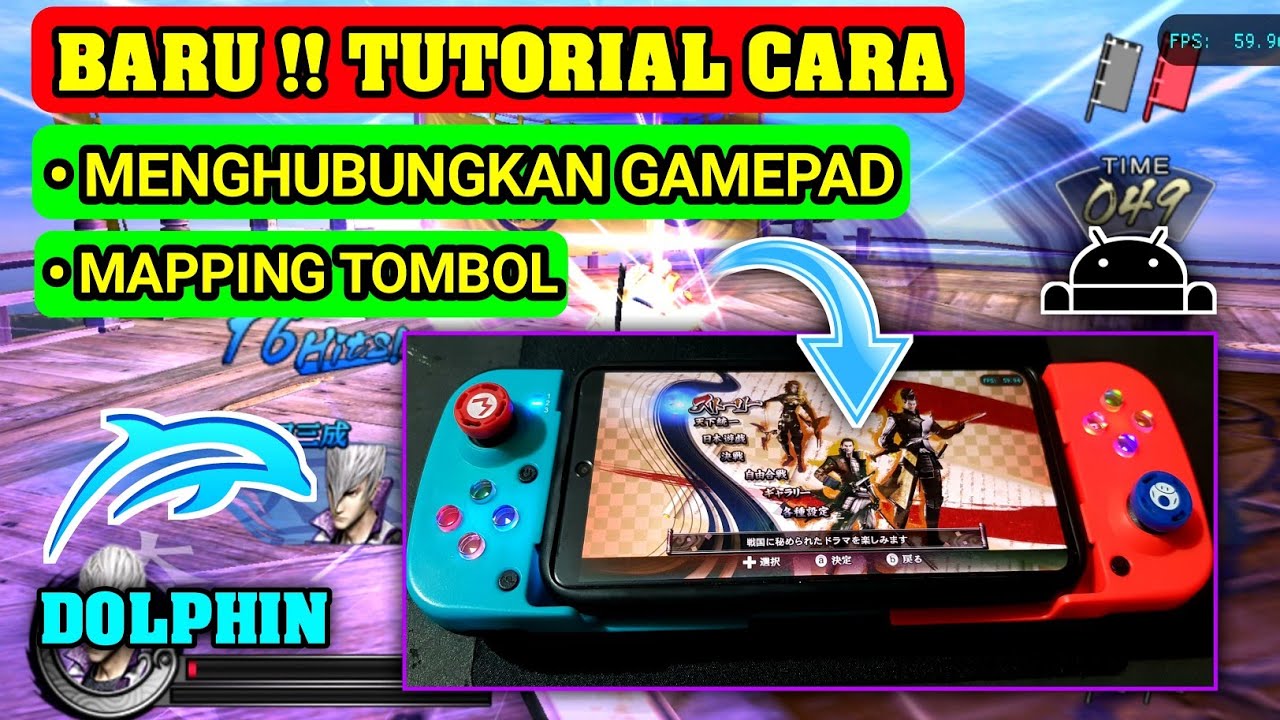 LENGKAP Cara Menghubungkan Gamepad dan Mapping Tombol di Emu DOLPHIN ...